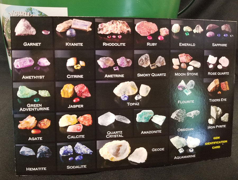 $50 Gem Super Bucket - 10 lbs of yield – Mason Mountain Mine